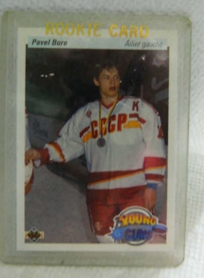 ROOKIE HOCKEY CARD - PAVEL BURE - IN HARD CASE