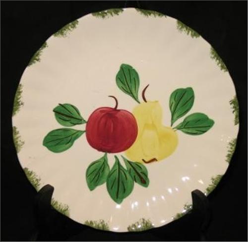Blue Ridge Pottery Plate.