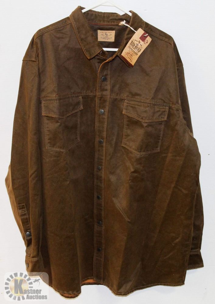 RED HEAD RANCH WESTERN WORKWEAR MENS SHIRT.