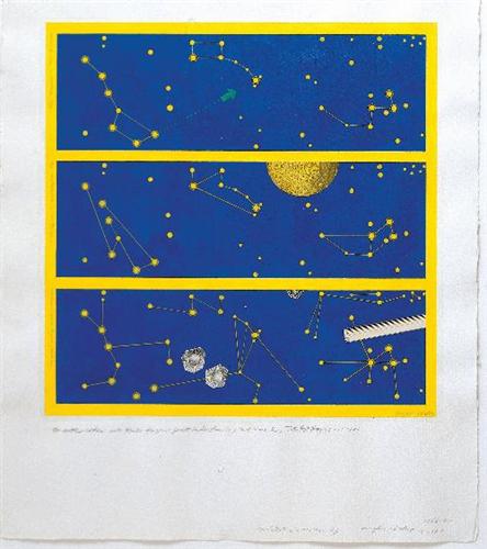 Herbert Bayer Constellation in the Northern Sky,
