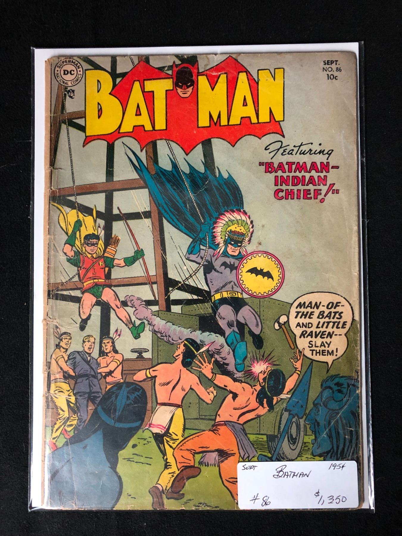 BATMAN #86 (DC COMICS) 1954