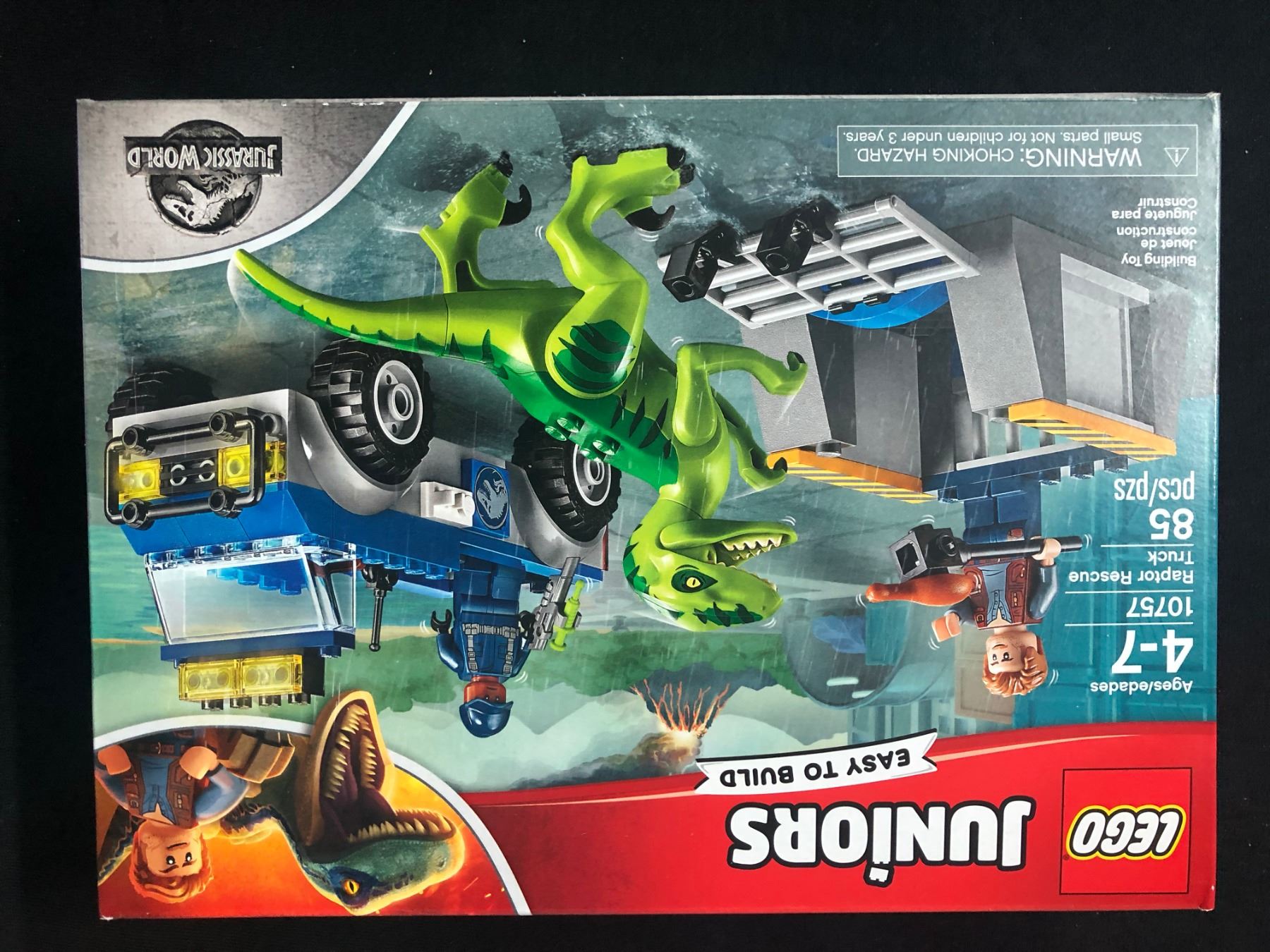 LEGO Juniors 10757 Jurassic World Raptor Rescue Truck