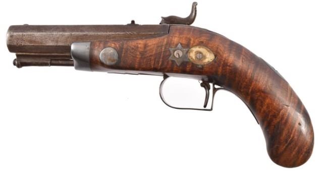 W. Cole 1835 Percussion Pistol