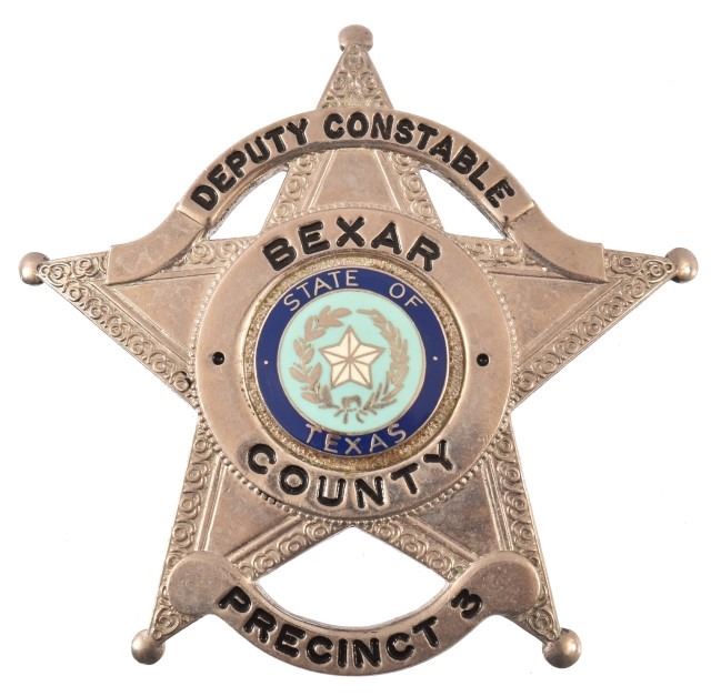 Bexar County Texas Deputy Constable Badge