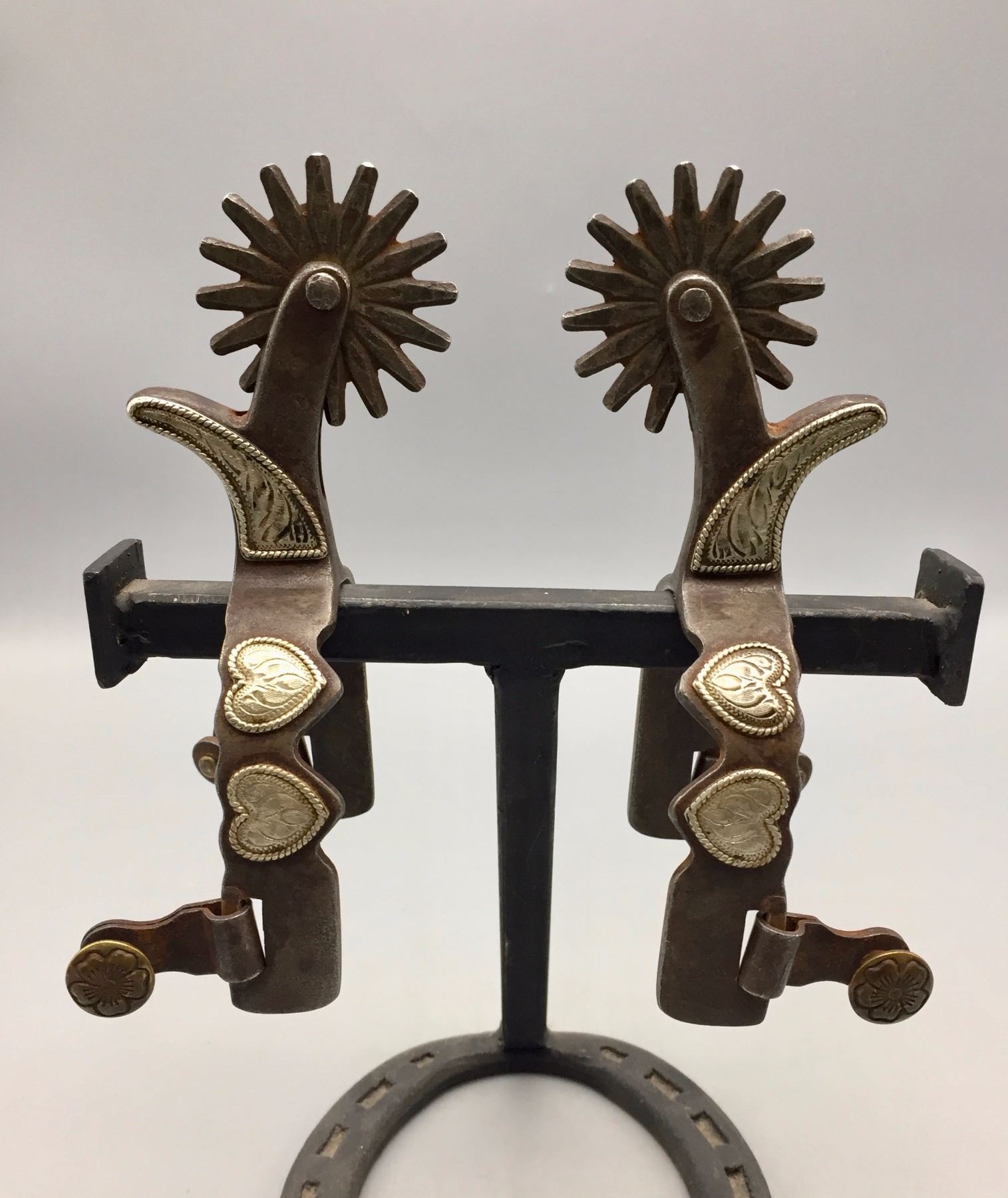 RARE! Robert L. Causey Spurs