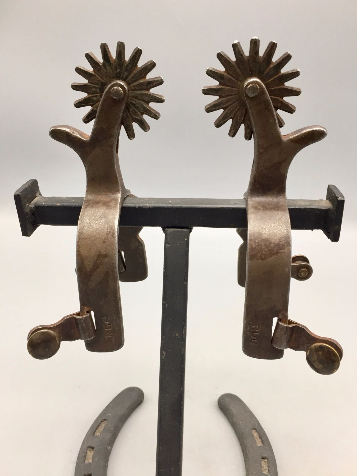 RARE! Robert L. Causey Spurs