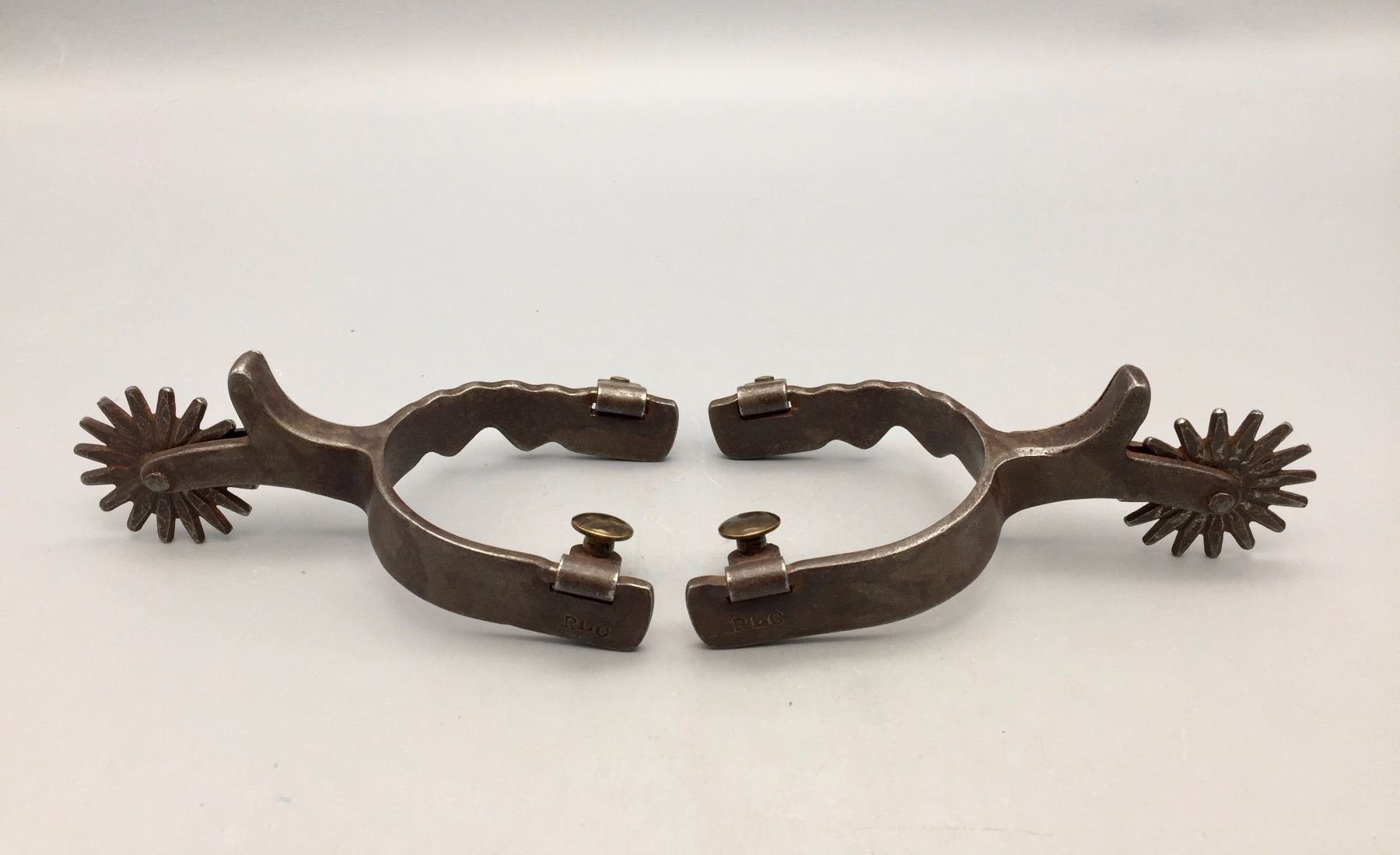 RARE! Robert L. Causey Spurs