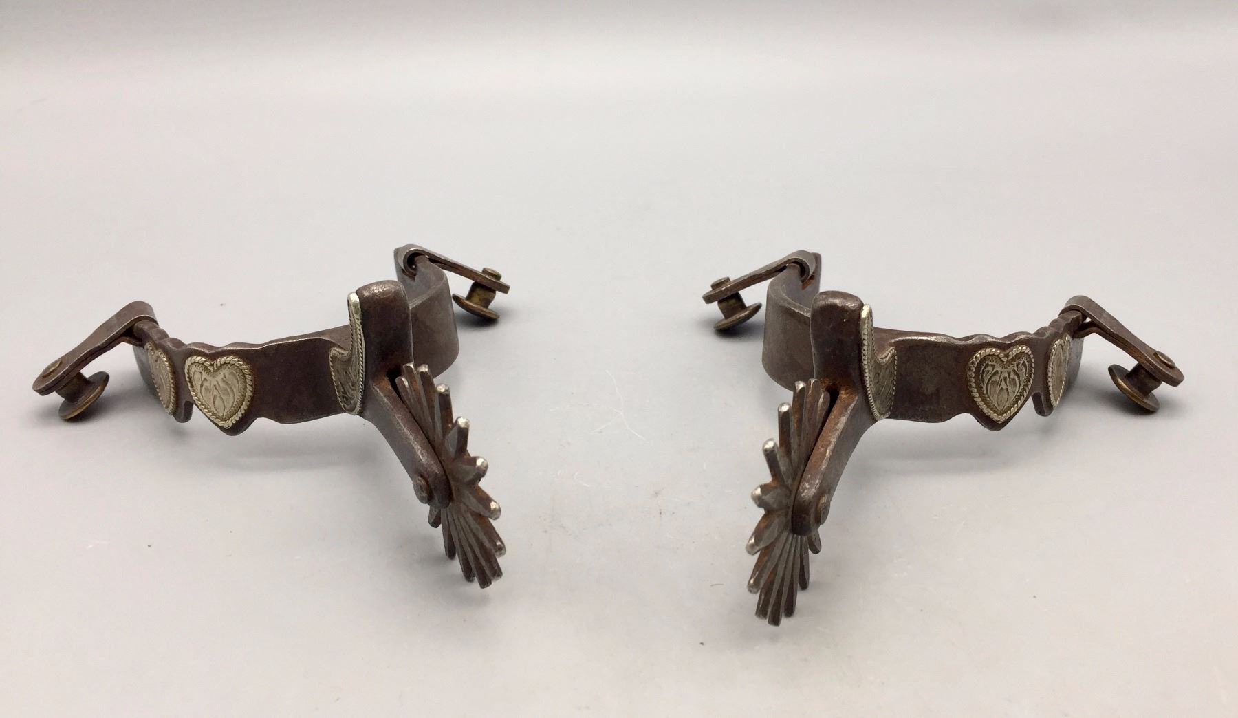 RARE! Robert L. Causey Spurs