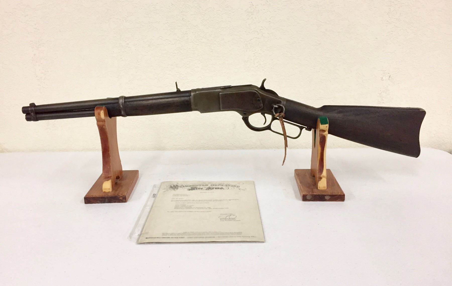 RARE Mod. 1873 “Trapper” Winchester Rifle with Letter