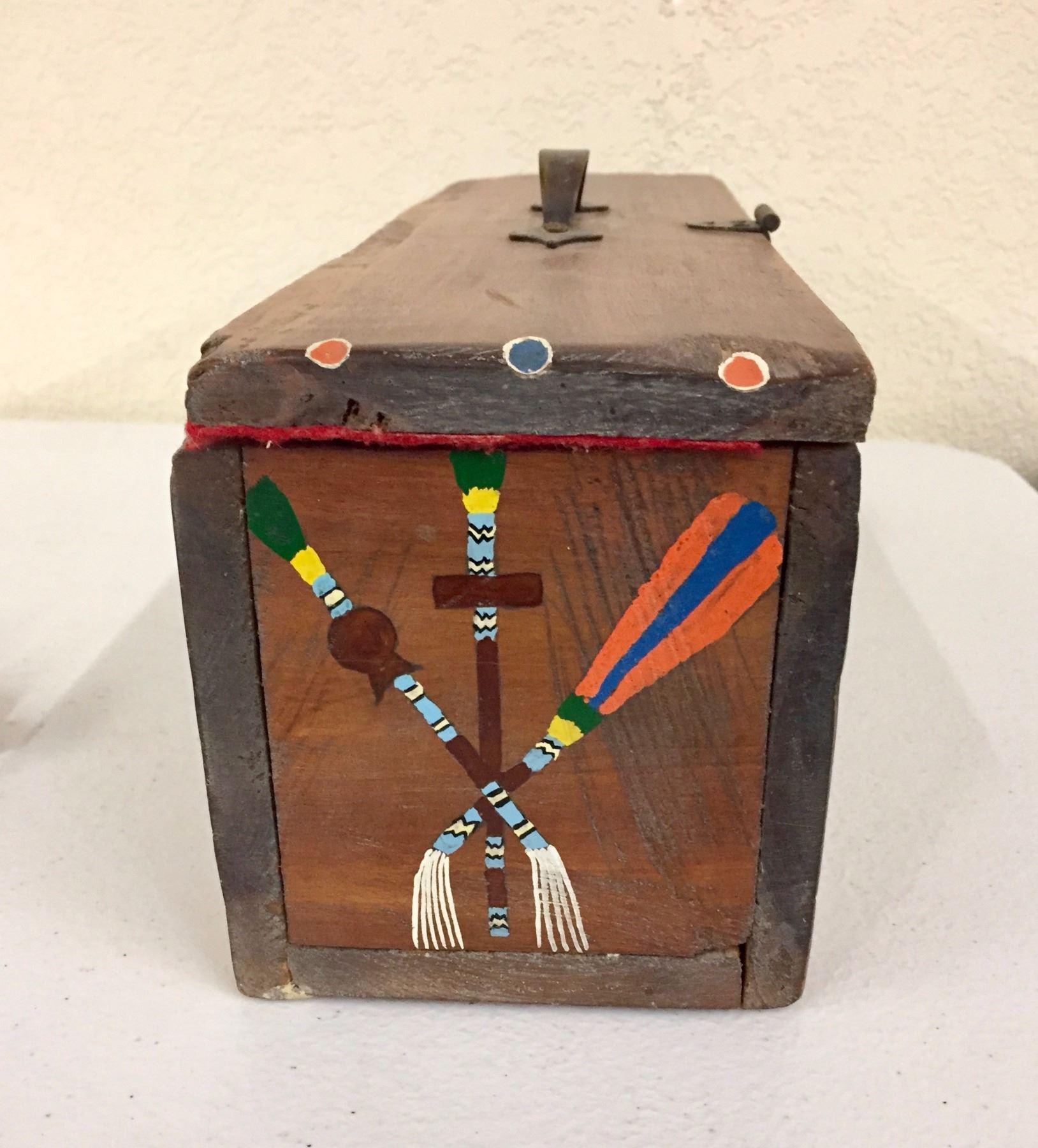 Handmade “Peyote” Box w/ Silversmith Stamps