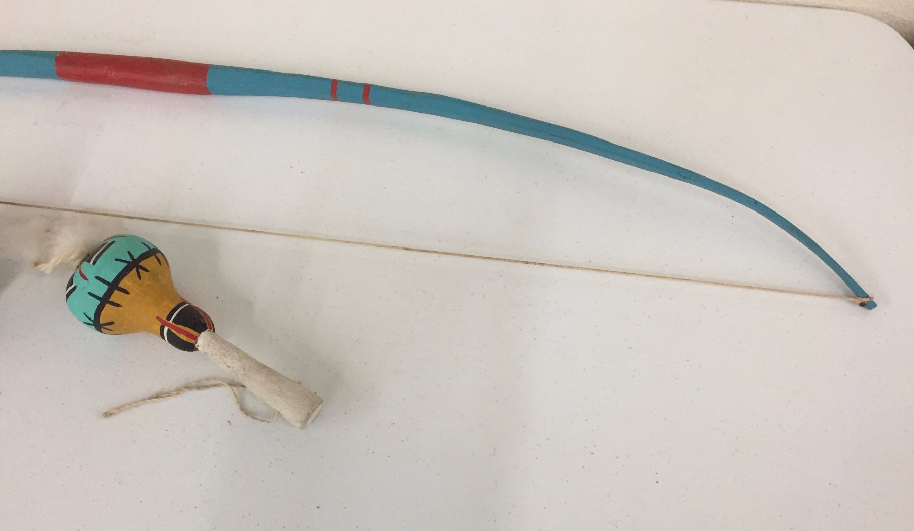 Hopi Bow and Rattles