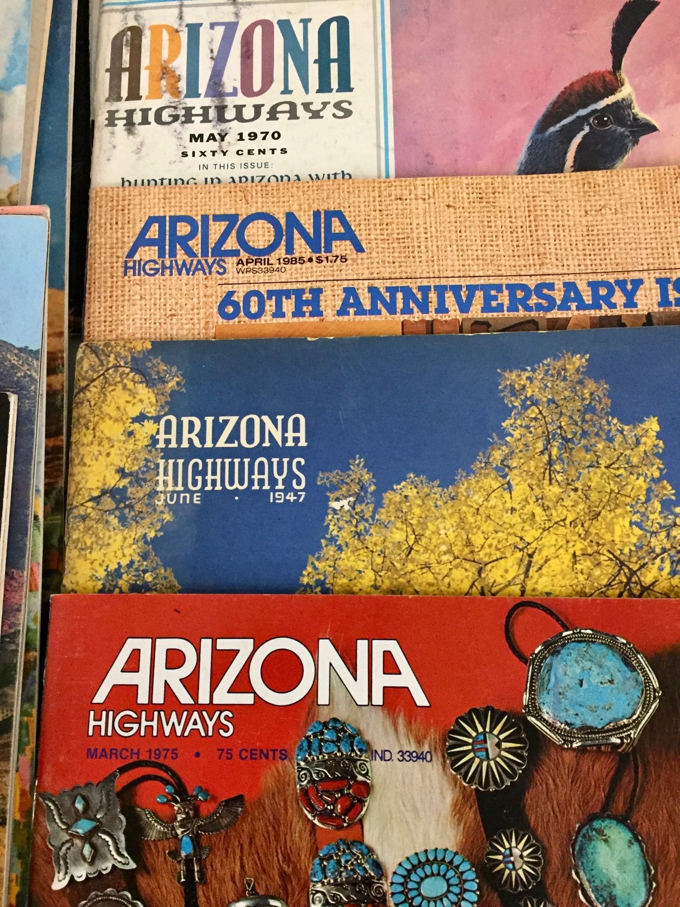 40 Older Arizona Highways Magazines