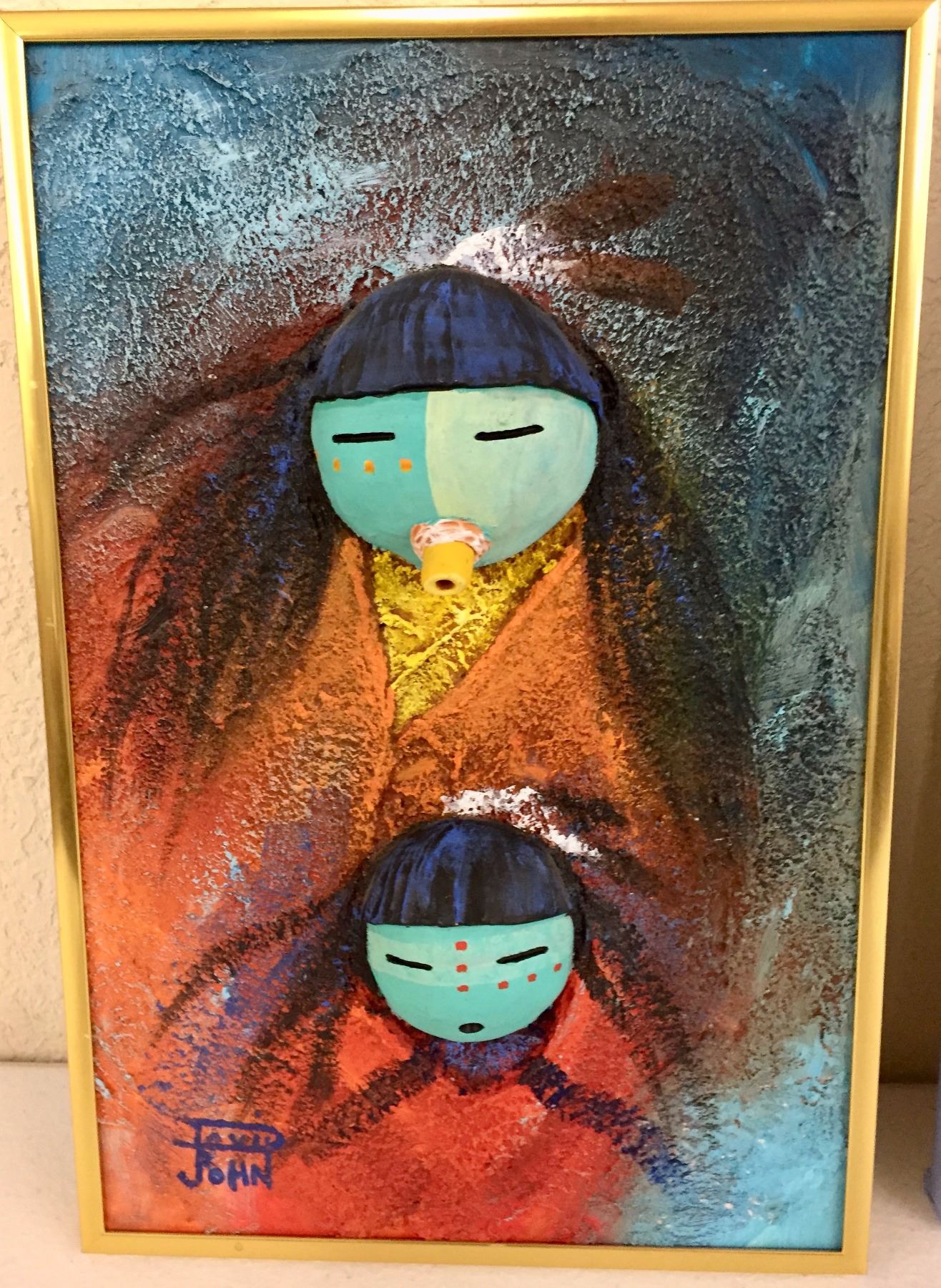 2 Paintings by David K John