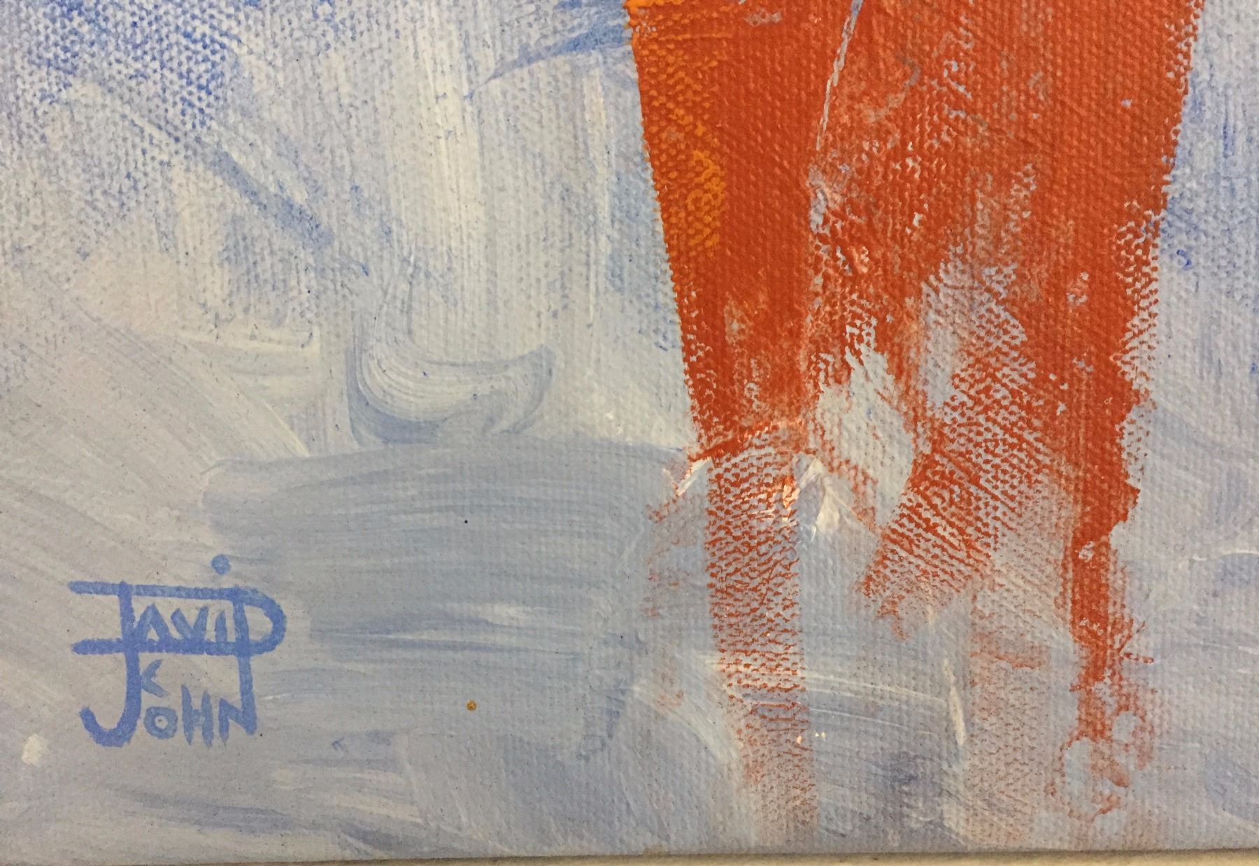 2 Paintings by David K John