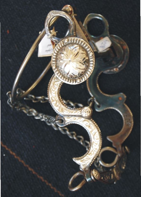 Edwardo Grijalva silver inlaid ring bit
