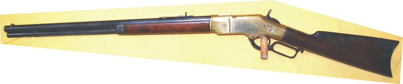 Winchester 1866 yellow boy rifle .44 RF