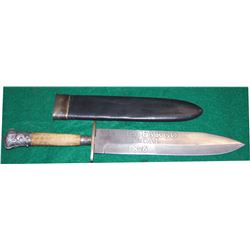 Wells Fargo San Francisco, CA 1876 spear point knife