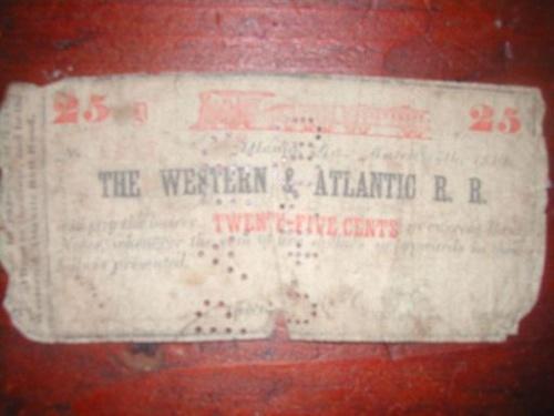 Antique Paper Railroad Money