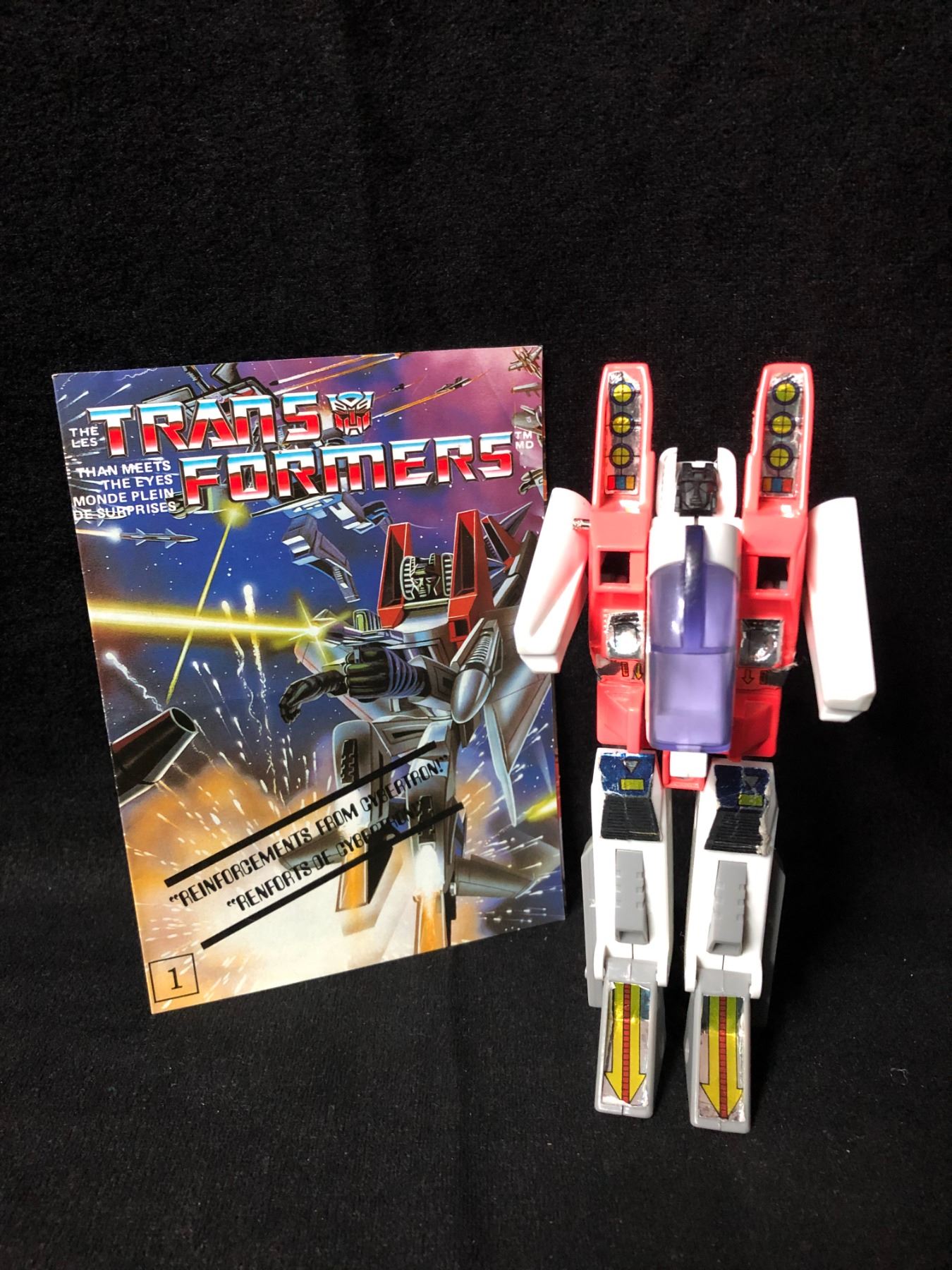 Vintage G1 Transformers - "Reinforcements from Cybertron" - 1984