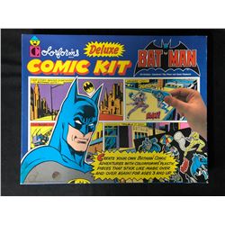 Vintage Batman Colorforms Deluxe Comic Kit Comic Playboard