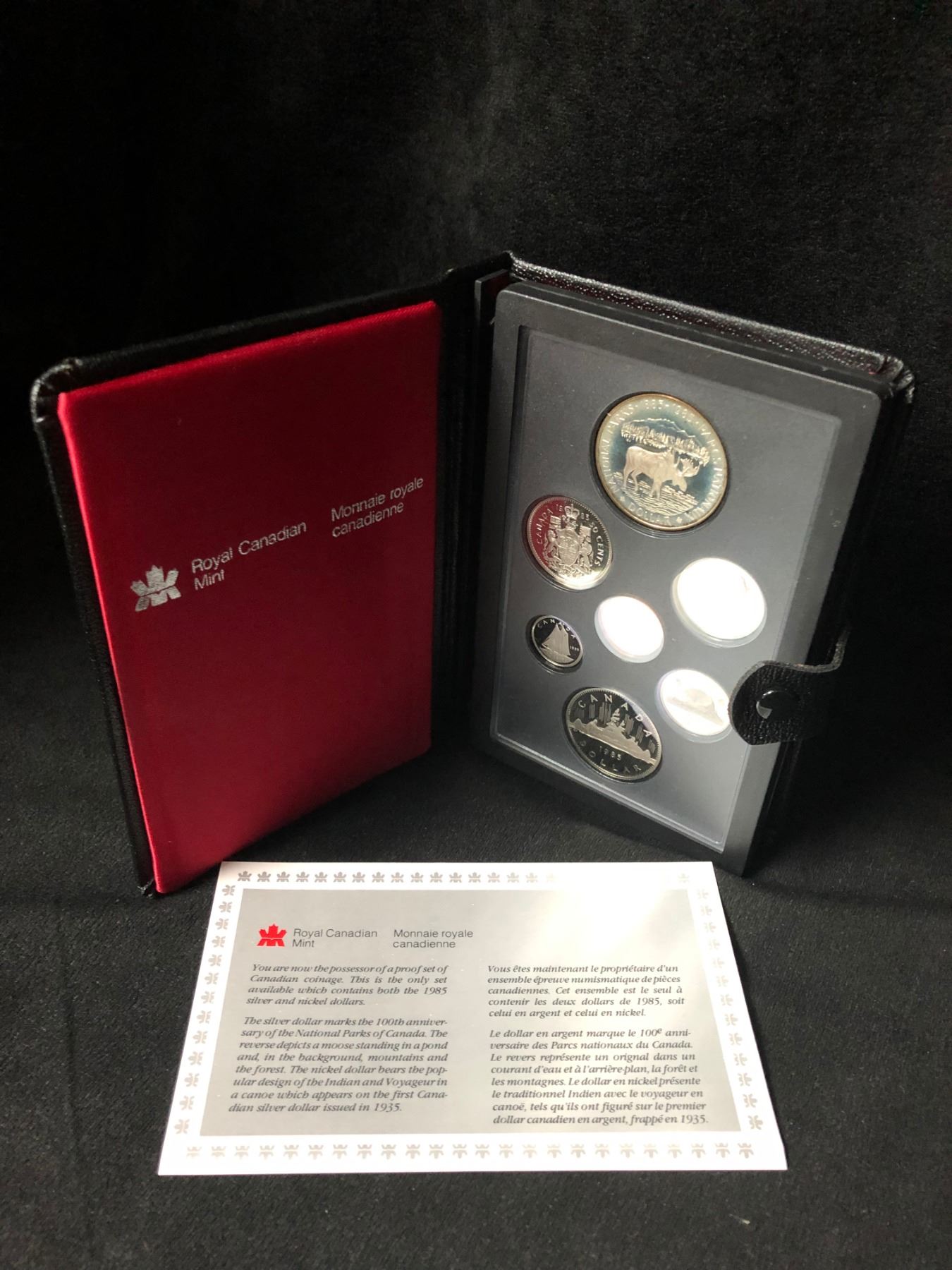 1985 Royal Canadian Mint Proof Coin Set