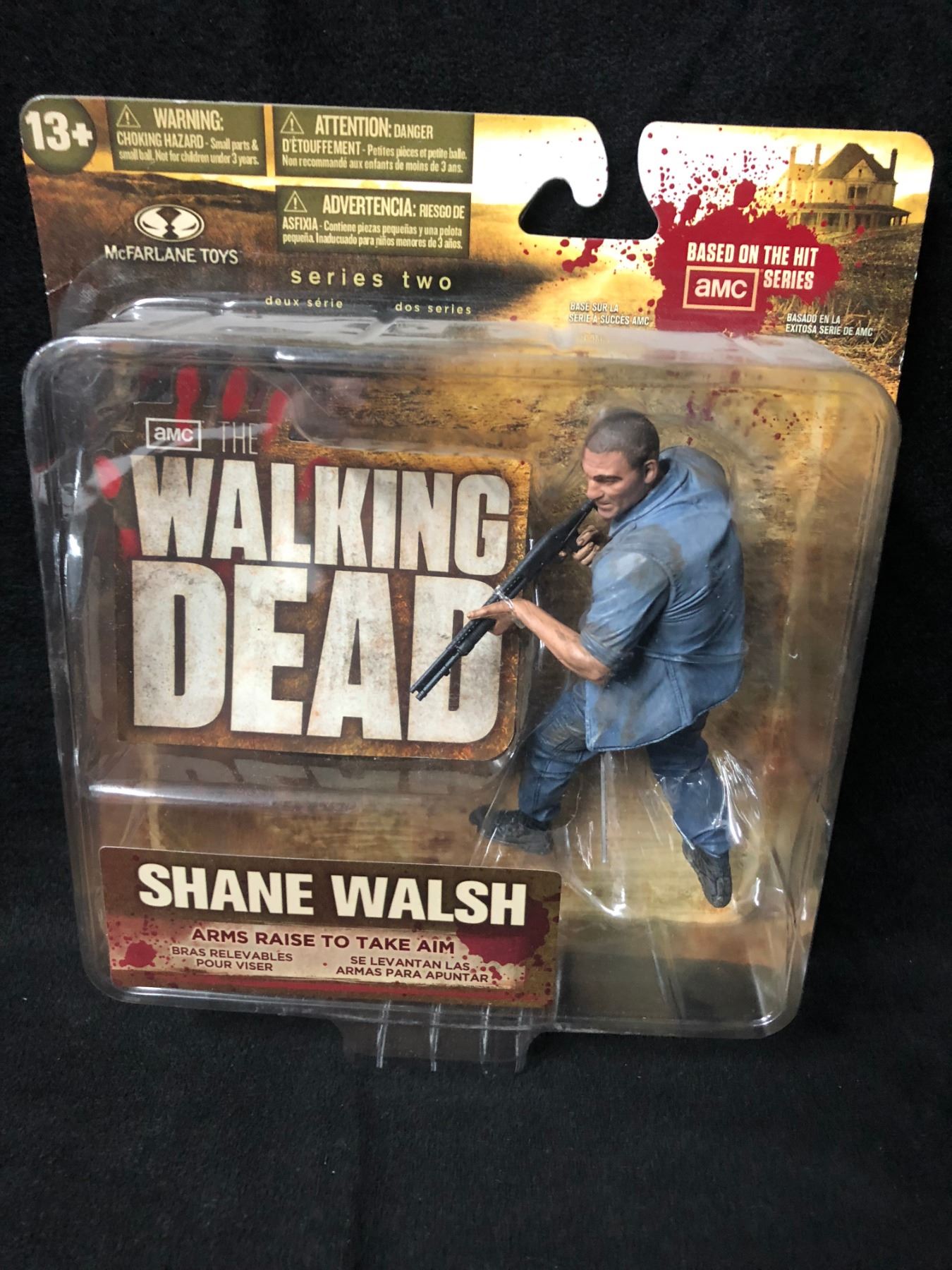 THE WALKING DEAD Shane Walsh Series 2 McFarlane Toys Action Figure