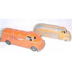 Tootsie Toy Shell Oil & a Gulf Truck