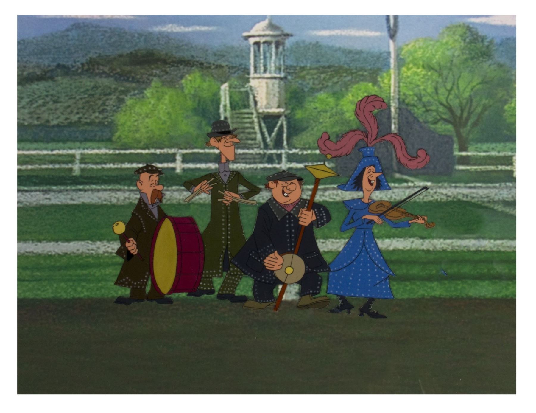 "Mary Poppins" Pearly Band Original Cel.