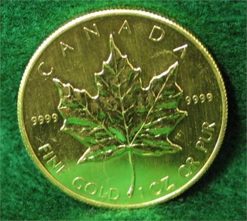 1984 CANADIAN $50 GOLD COIN
