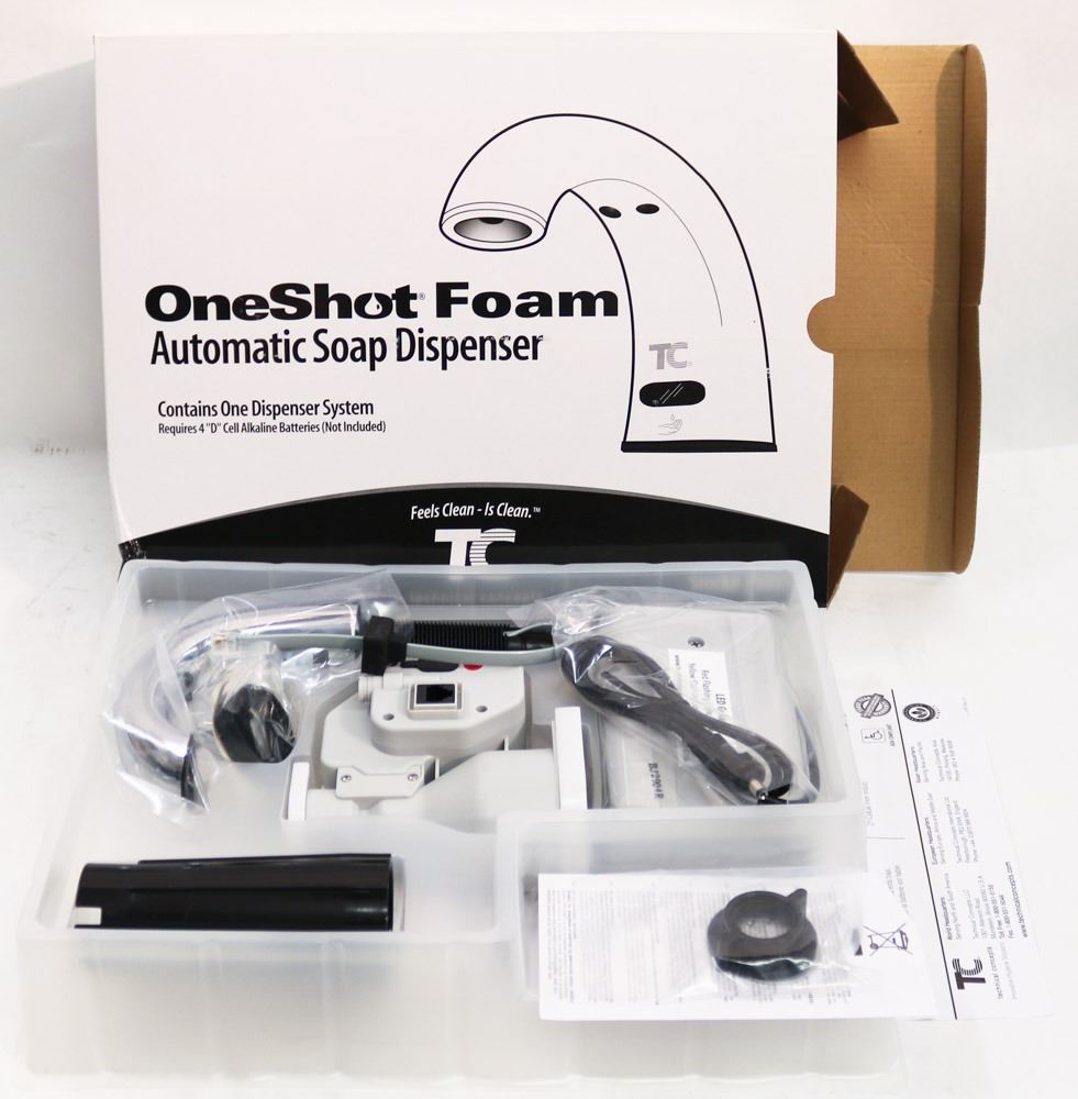 NEW ONE SHOT FOAM AUTO SOAP DISPENSER - Kastner Auctions