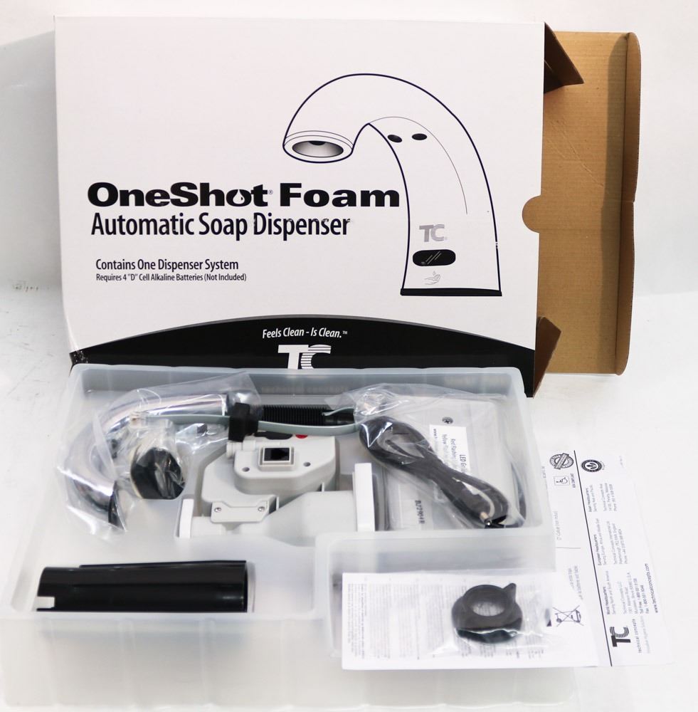 NEW ONE SHOT FOAM AUTO SOAP DISPENSER