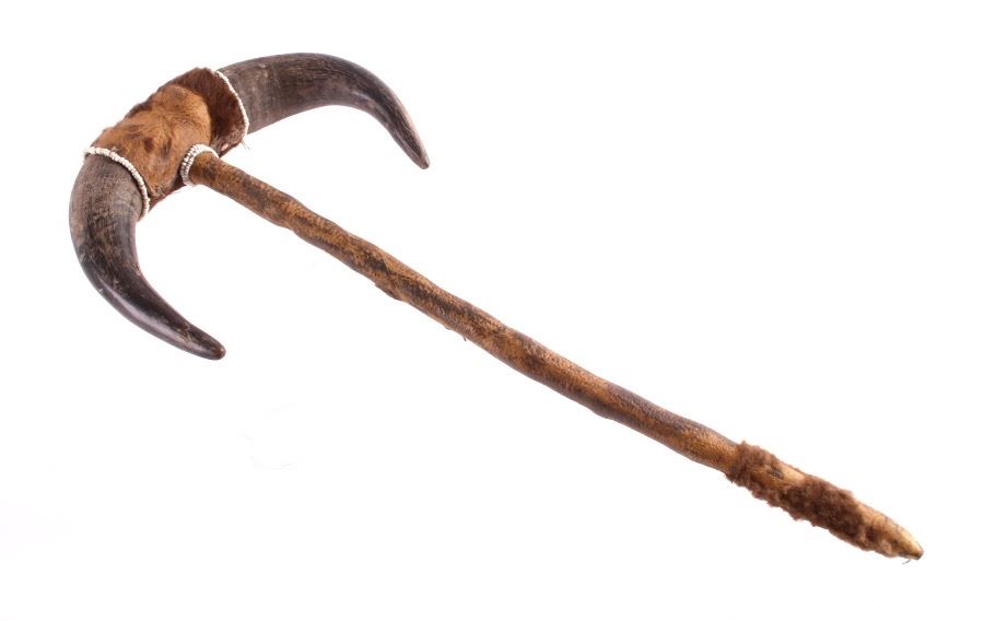 Sioux Ghost Dance Buffalo Rattle Dance Club c 1890