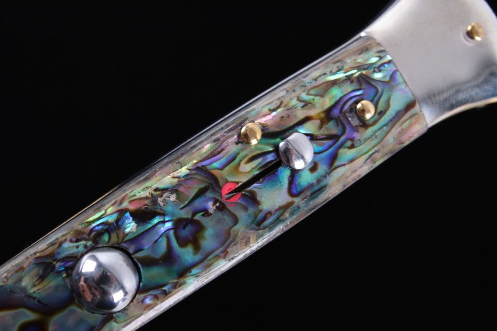 Latama Cutlery Italian Abalone Switchblade