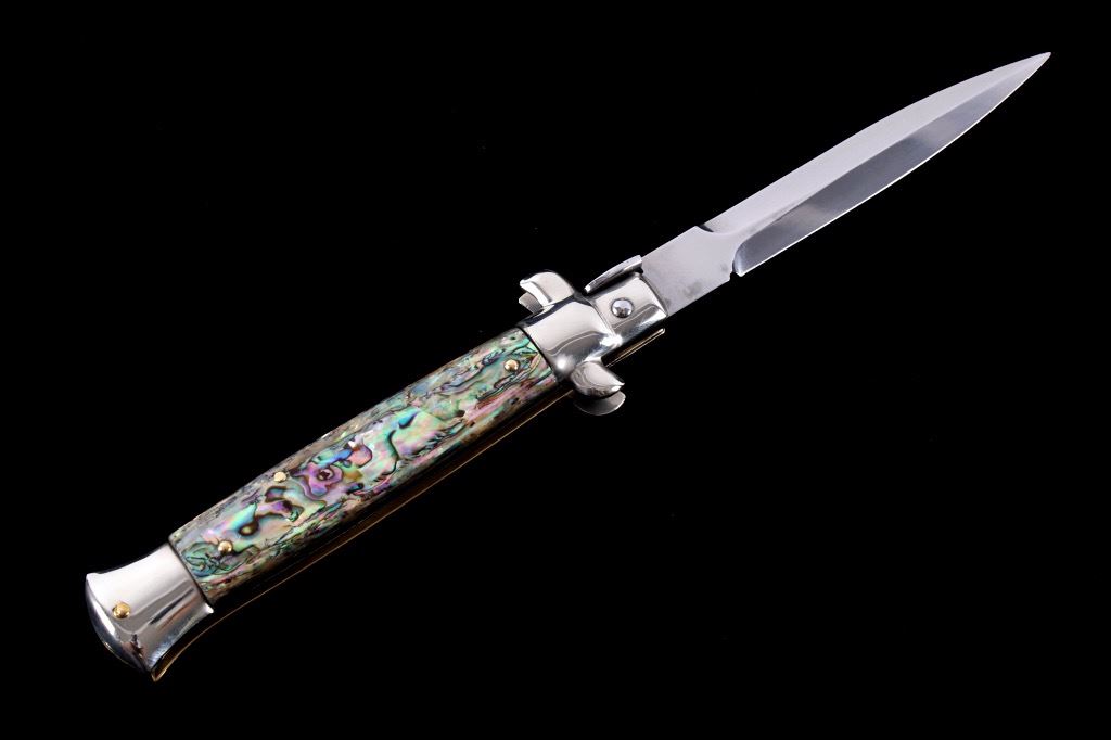 Latama Cutlery Italian Abalone Switchblade