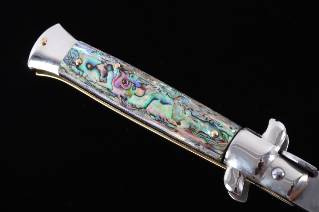 Latama Cutlery Italian Abalone Switchblade