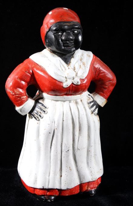 Hubley Cast Iron Mammy Coin Bank