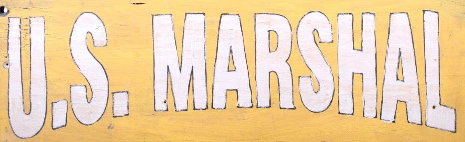 U.S. Marshal Office Dodge City, Kansas Sign