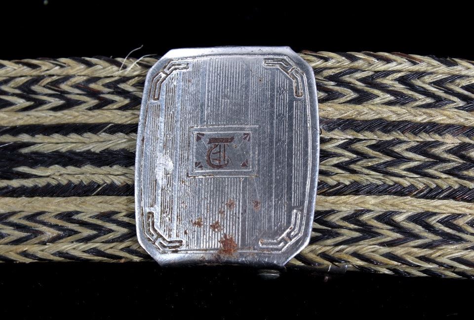 Utah Prison Made Horsehair Belt c. 1900