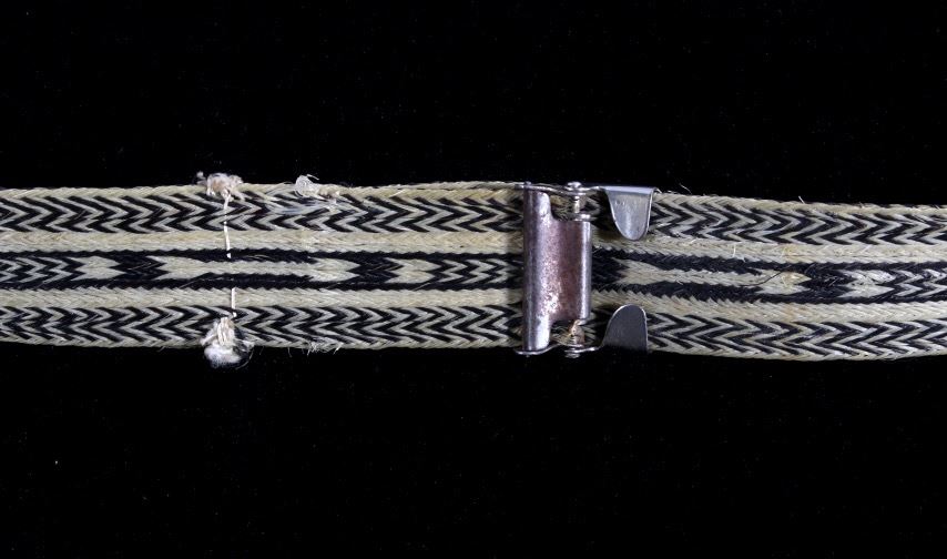 Utah Prison Made Horsehair Belt c. 1900