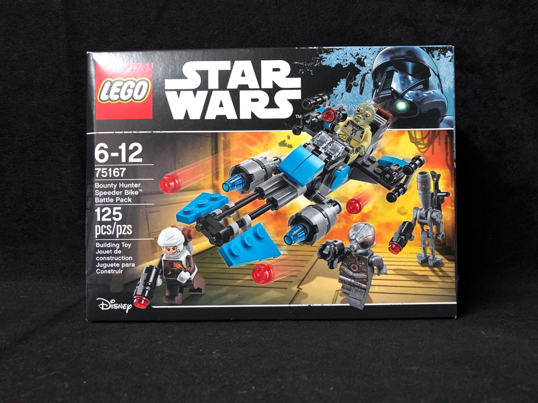 LEGO STAR WARS #75167 Bounty Hunter Speeder Bike Battle Pack Building ...