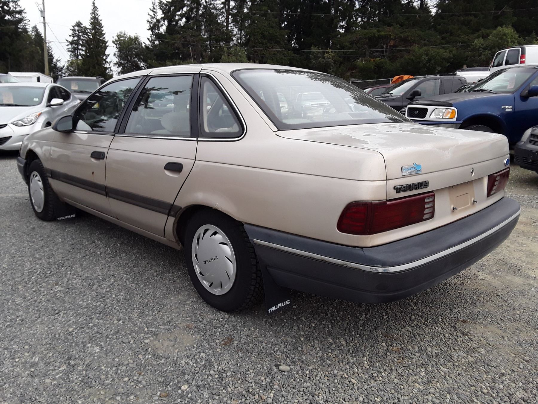 A3 -- 1990 FORD TAURUS L , Brown , 155755 KM's "No Reserve"