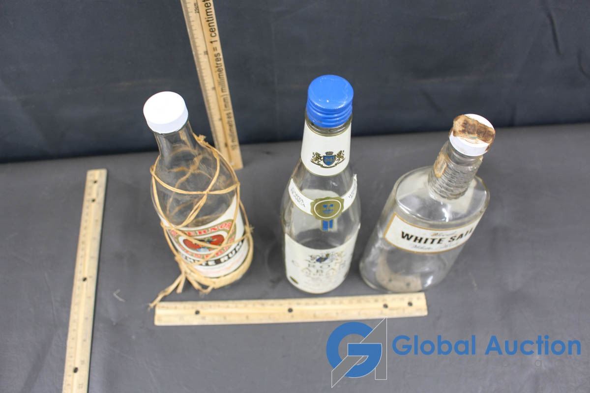 White Sail White Rum, Govenor General Whit Rum, Ron Cabana White Rum