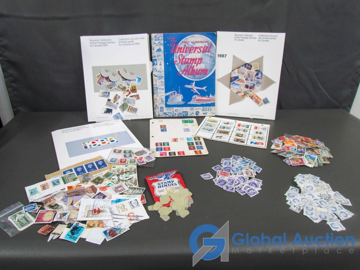 (3) Souvenir Collection of the Postage Stamps of Canada, Universal ...