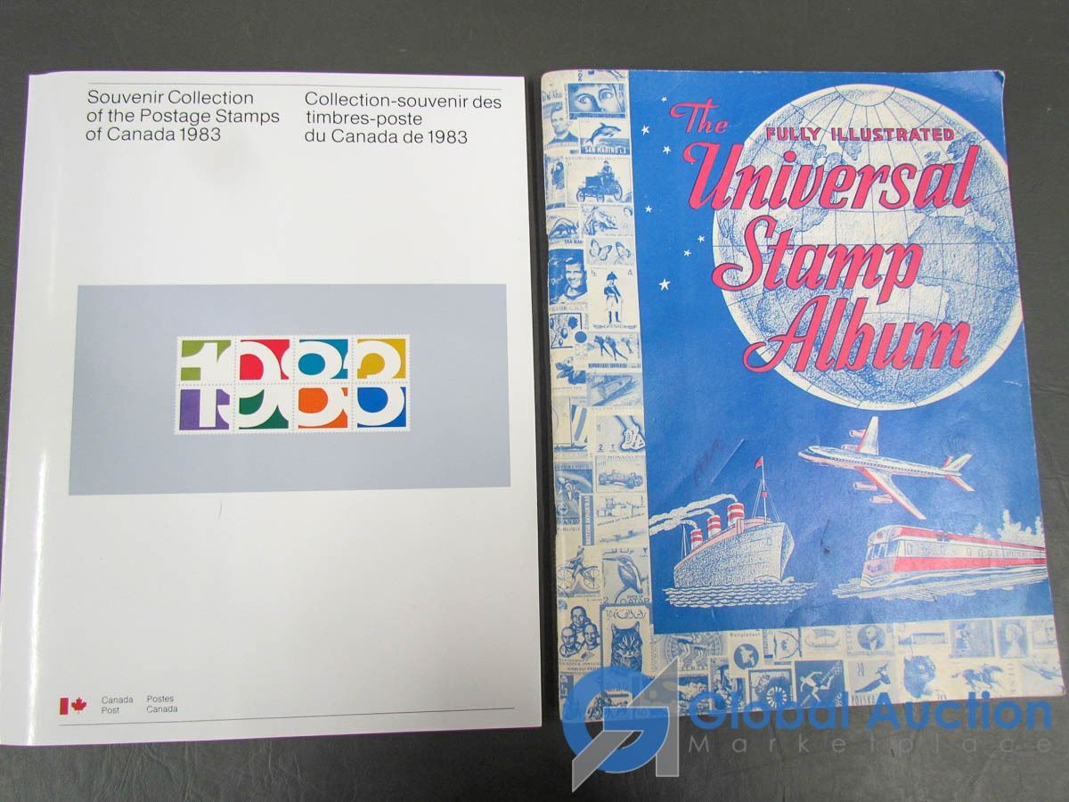 (3) Souvenir Collection of the Postage Stamps of Canada, Universal ...