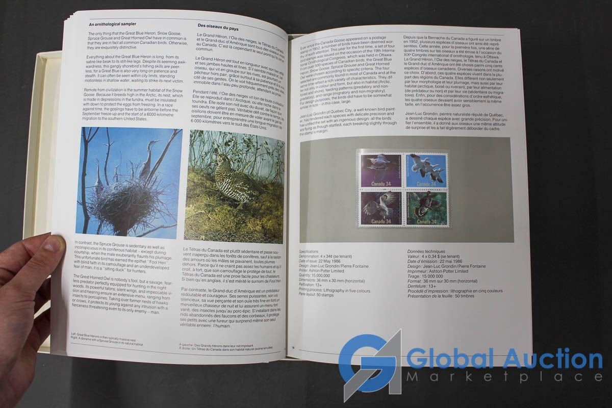 (3) Souvenir Collection of the Postage Stamps of Canada, Universal ...