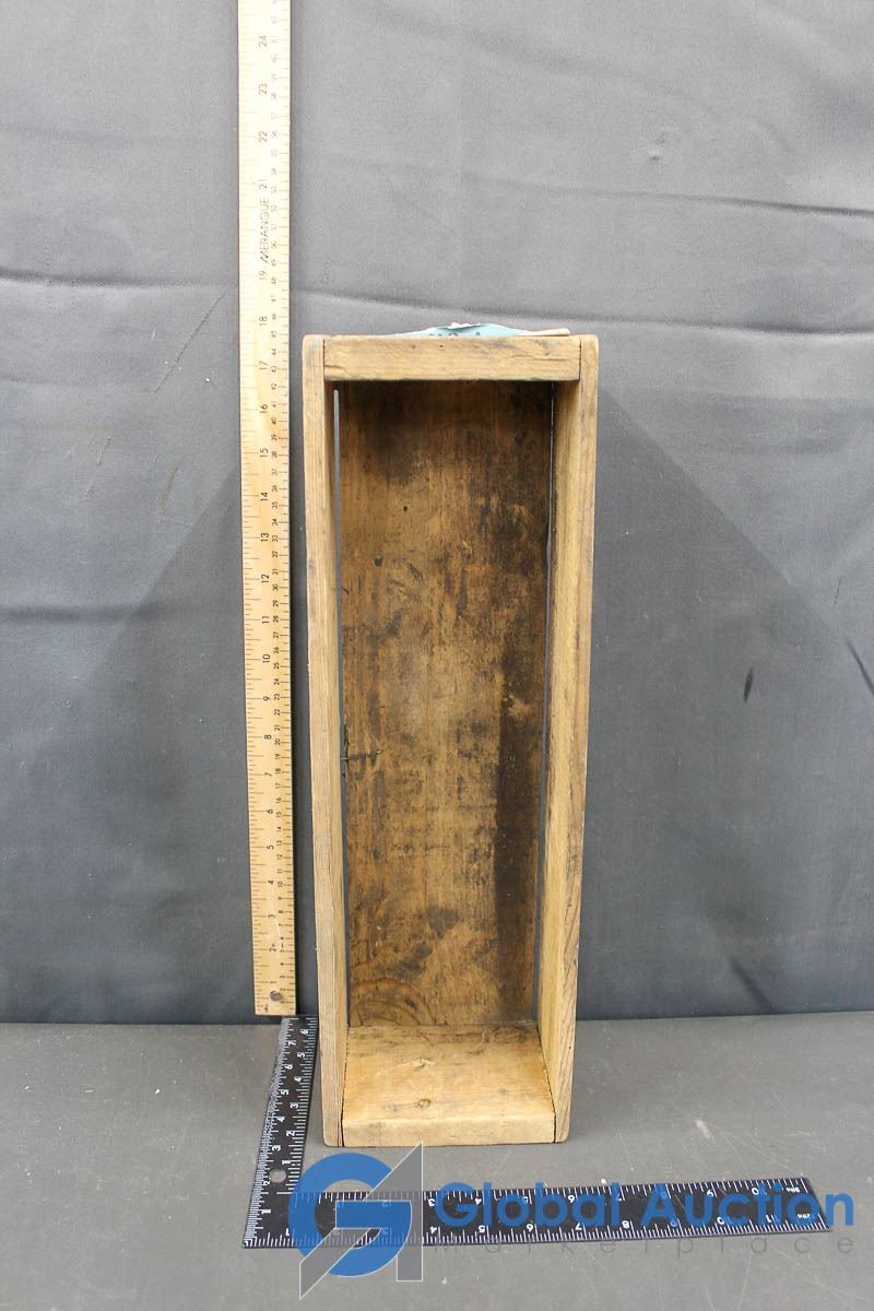 Wooden Prune Box & Wooden Seiko Mandarin Orange Boxes
