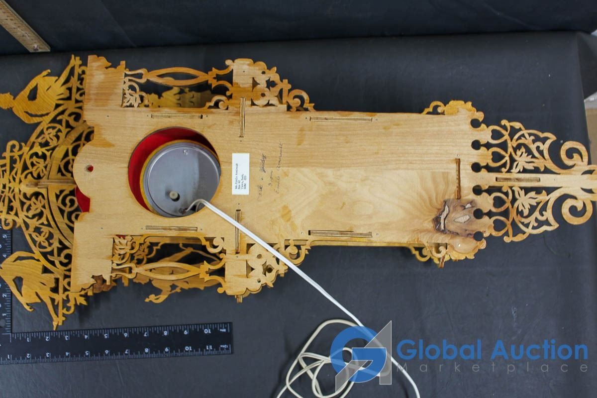 Narco Electric Scrollwork Clock