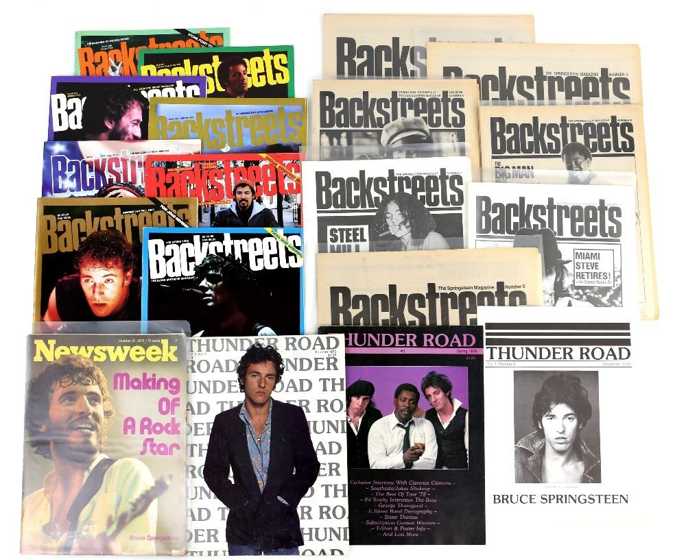 Bruce Springsteen - Collection of Magazines including 1975â€™s Newsweek ...