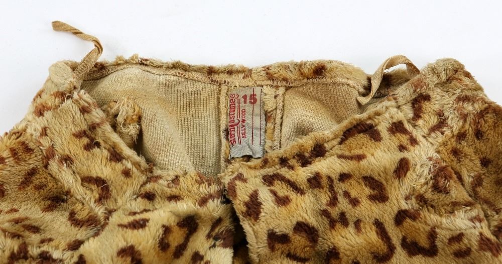 Jungle Gents (1954) Production made 'Tarzan' style pants, with label to ...