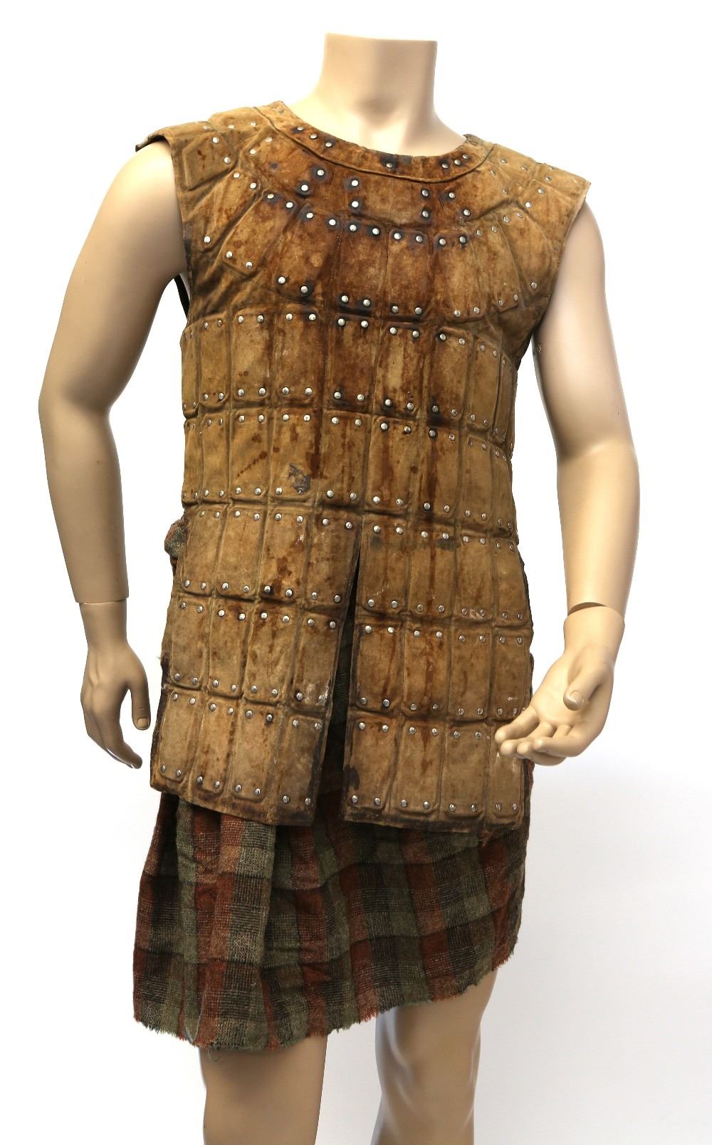 Braveheart (1995) - Production made armoured vest and tartan tunic from ...